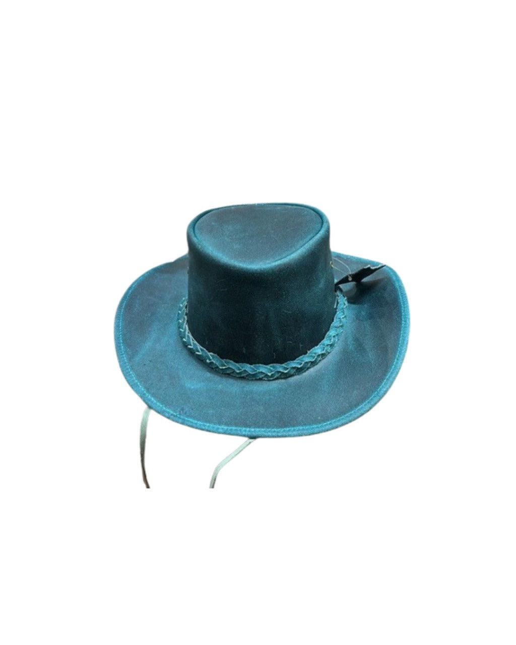 Rustic Outback Cowboy Leather Hat | Split Crazy Cow | Wholesale – CriTERION